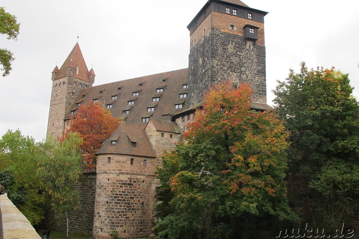 Die Nürnberger Kaiserburg - Nürnberg, Bayern, Deutschland, Westeuropa