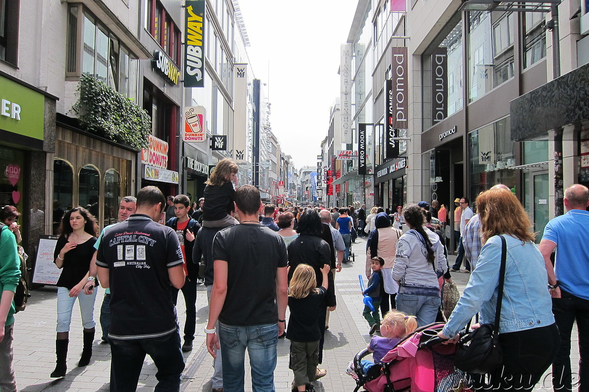 Kölner Innenstadt & Fussgängerzone - Köln, Nordrhein-Westfalen ...