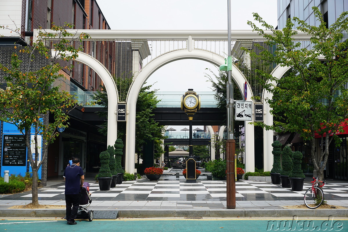 NC Cube Canal Walk in Songo - Incheon, Korea, Ostasien