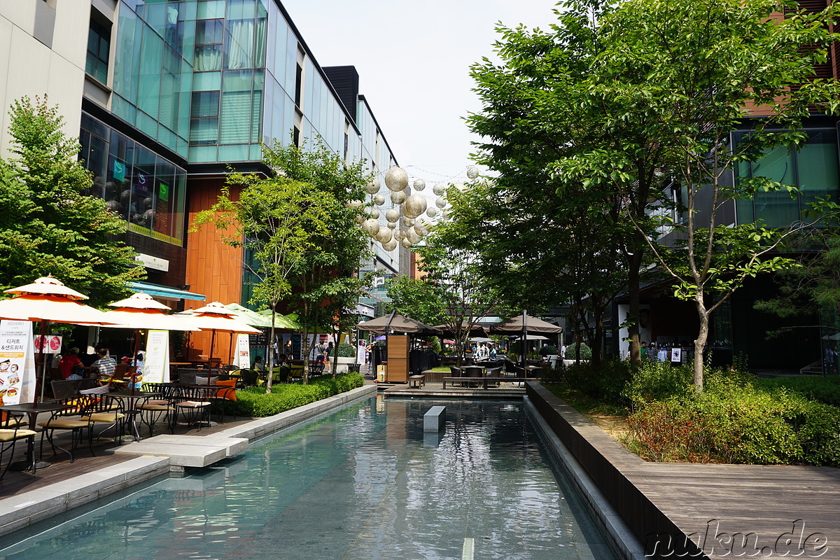 NC Cube Canal Walk in Songo - Incheon, Korea, Ostasien